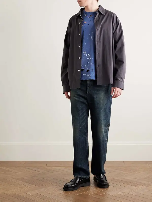 NEIGHBORHOOD Dp Basic Straight-leg Selvedge Jeans