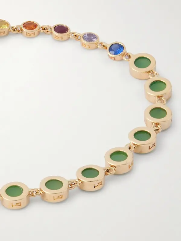 Luis Morais 14-karat Multi-stone Bracelet