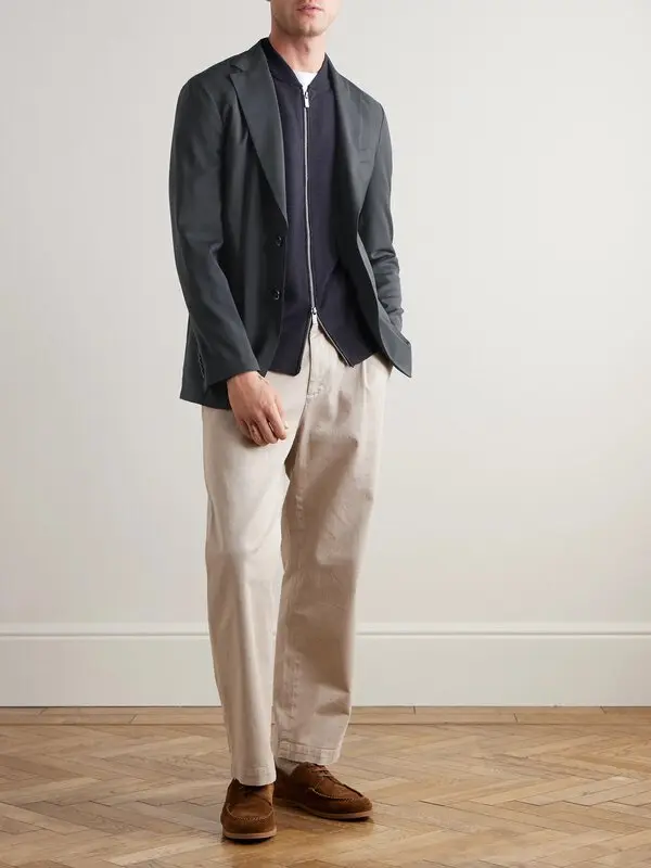 Barena Venezia Borgo Virgin Wool-blend Suit Jacket - Gray