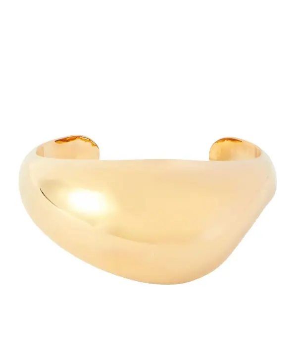 Saint Laurent Brancusi Gold-tone Cuff