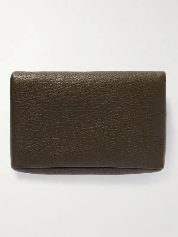 Saint Laurent Cassandre Textured-leather Shoulder Bag