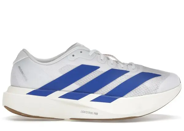 Adidas Adizero Evo Sl Sneakers - Cloud White/royal Blue/pure Ruby