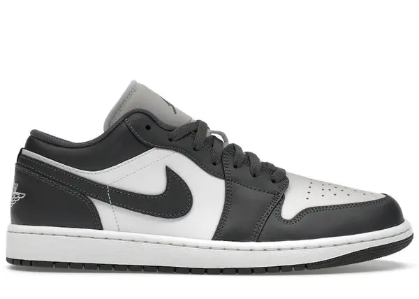 JORDAN 1 Low Sneakers - Grey/white
