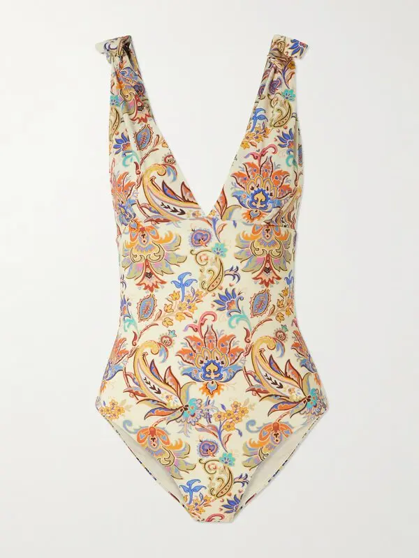 Etro Paisley-print Swimsuit - Multi