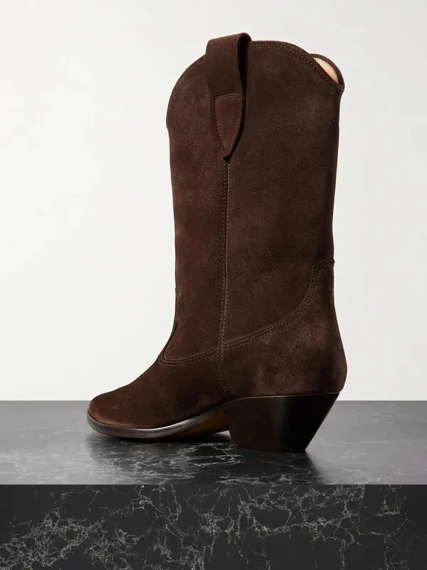 Isabel Marant Duerto Suede Boots - Brown