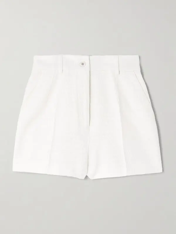 Dolce & Gabbana Matelassé High-waisted Shorts