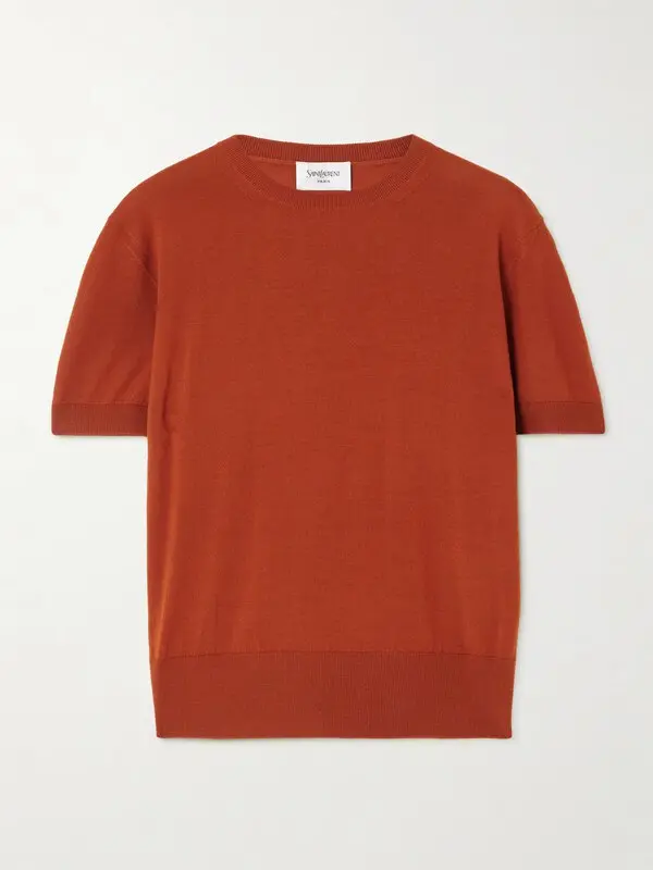 Saint Laurent Wool T-shirt