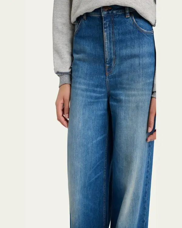 Chloé High-rise Wide-leg Palazzo Jeans