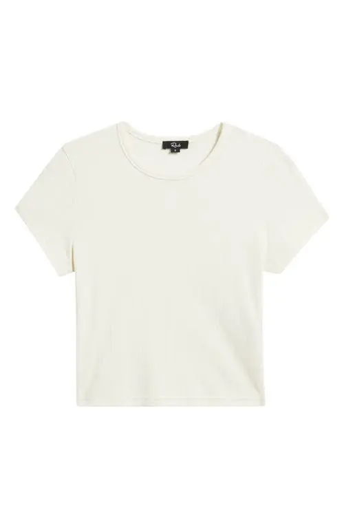 Rails Muse Pointelle Crop T-shirt