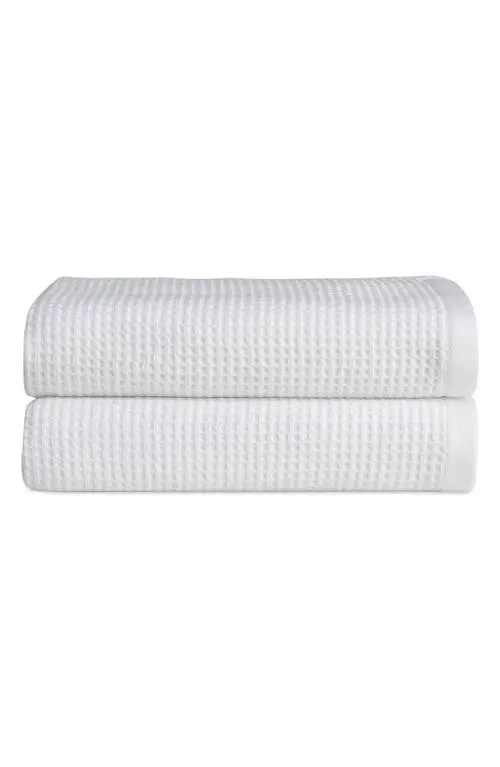 Cozy Earth 2-pack Waffle Hand Towel - White