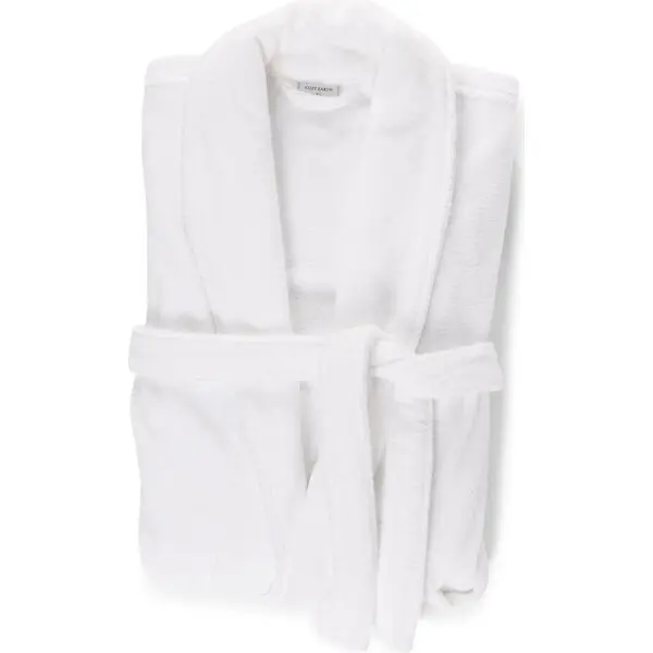 Cozy Earth Luxe Terry Robe - White