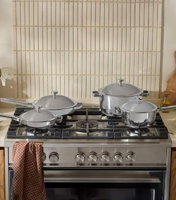 OUR PLACE Set Of 4 Titanium Always Pro Pans