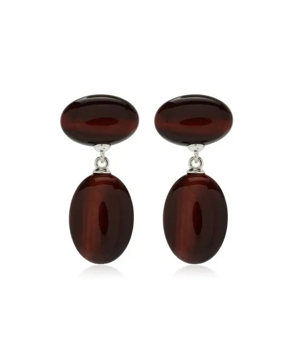 RAGBAG Emberly Tiger's Eye Earrings