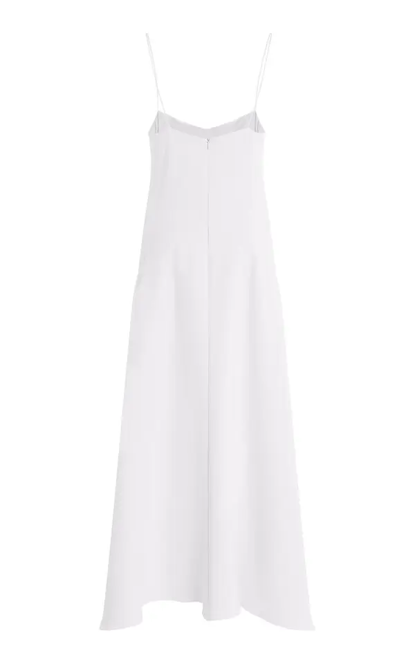 Brandon Maxwell The Darby Crepe Midi Dress
