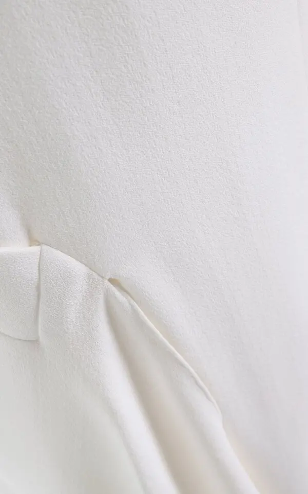 Brandon Maxwell The Darby Crepe Midi Dress