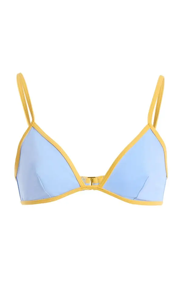 FOLLOW SUIT The Bowie Bikini Top - Blue