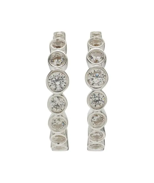 RAGBAG Ottilia Sterling Hoop Earrings