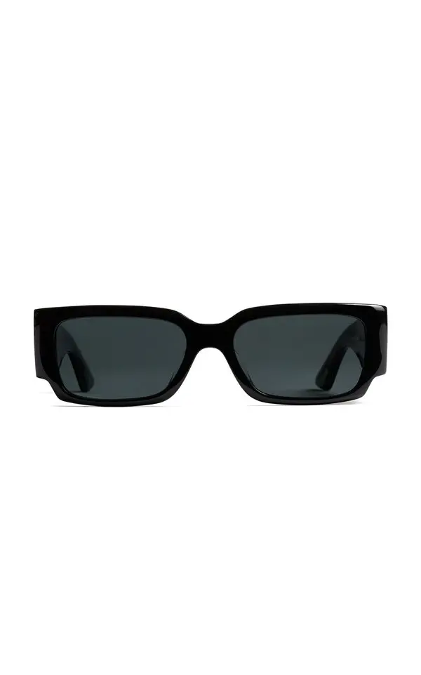 Khaite X Oliver Peoples 1995c Square-frame Sunglasses - Black