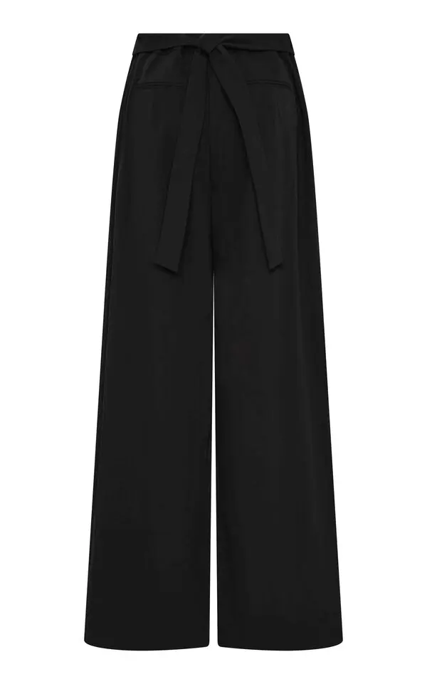 ST. AGNI Adjustable Cotton-blend Palazzo Pants