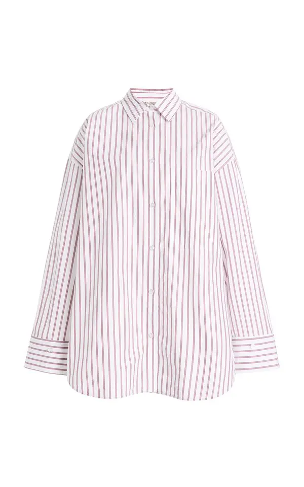 BY MALENE BIRGER Derris Cotton Shirt - Stripe