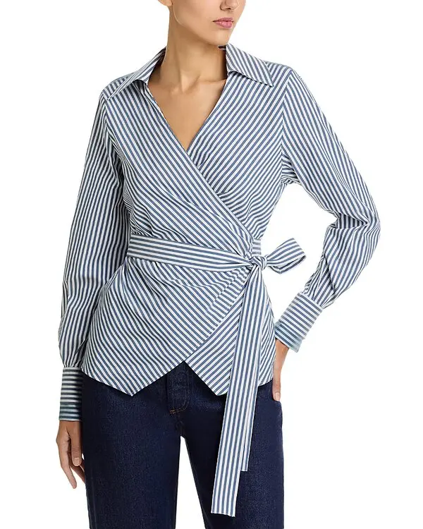 BOSS Bekania Asymmetrical Belted Top