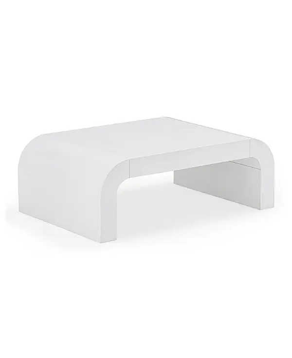 TOV FURNITURE Hump Coffee Table - White