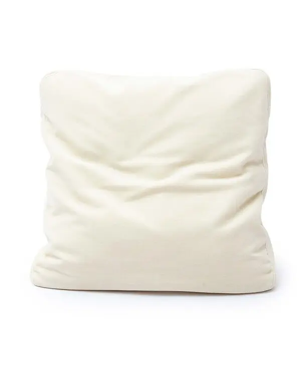 TOV FURNITURE Tipsy Chenille X Inch Square Floppy Pillow - Cream