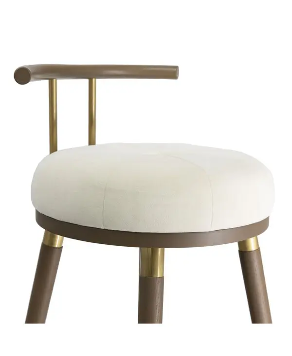 TOV FURNITURE Juniper Velvet Counter Stool