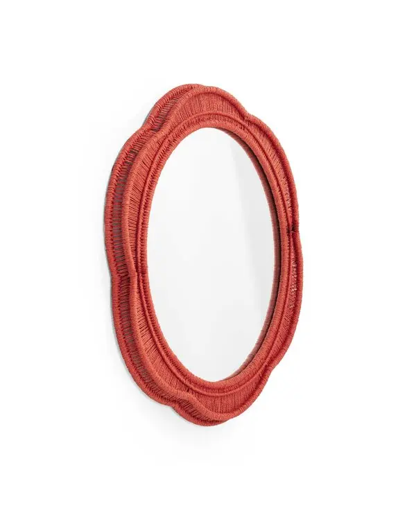 TOV FURNITURE Zeva Wall Mirror - Red