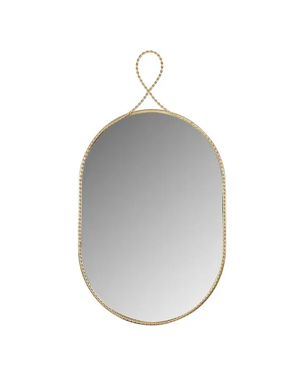 TOV FURNITURE Ravina Oval Wall Mirror - Gold