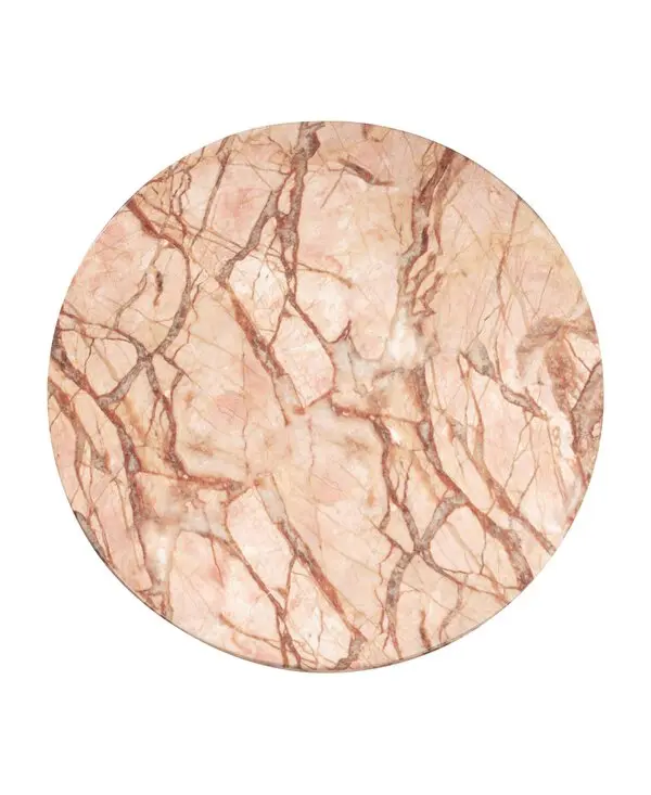 TOV FURNITURE Rue Marble Side Table - Sunset