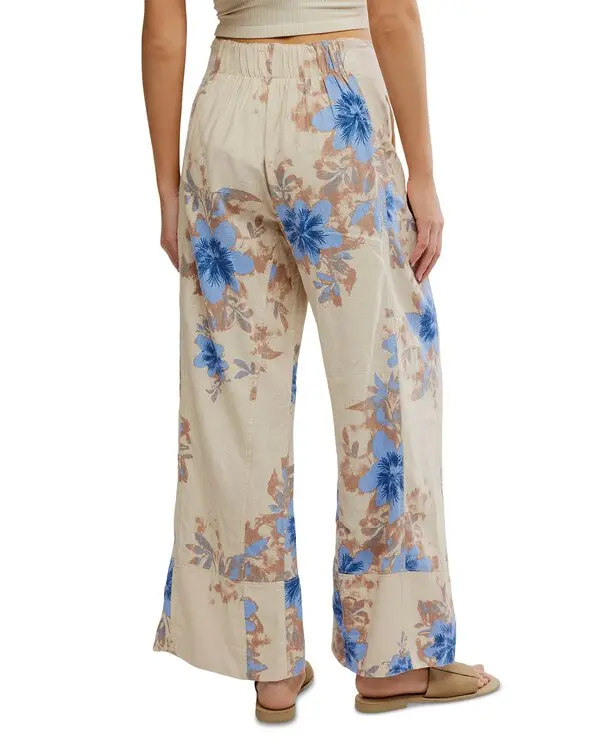 Free People Days End Printed Pants