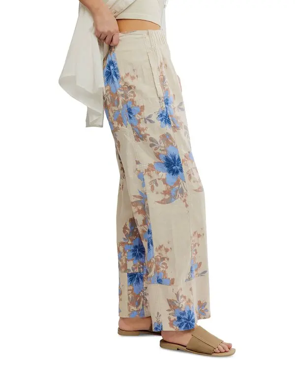Free People Days End Printed Pants
