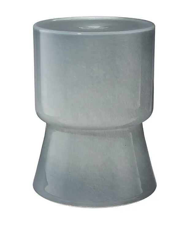 JAMIE YOUNG CO. Huntington Garden Glass Stool - Blue