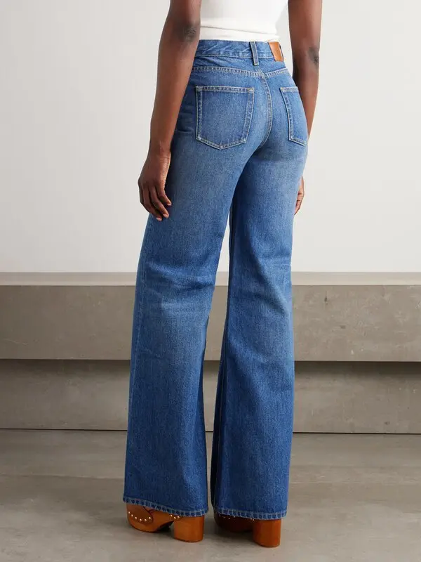 Chloé High-rise Wide-leg Jeans