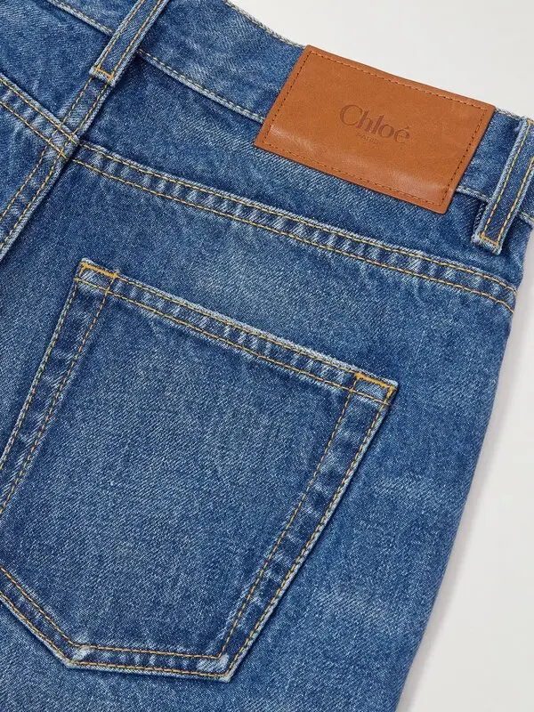 Chloé High-rise Wide-leg Jeans
