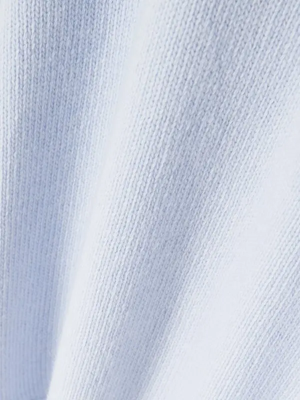 Victoria Beckham Ribbed Wool And Cashmere-blend Sweater