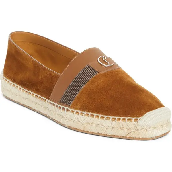CHRISTIAN LOUBOUTIN Alfarica Cl Logo Espadrille - Rhea