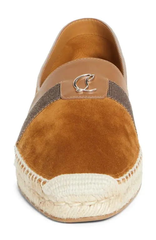 CHRISTIAN LOUBOUTIN Alfarica Cl Logo Espadrille - Rhea