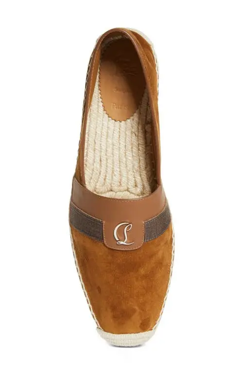 CHRISTIAN LOUBOUTIN Alfarica Cl Logo Espadrille - Rhea