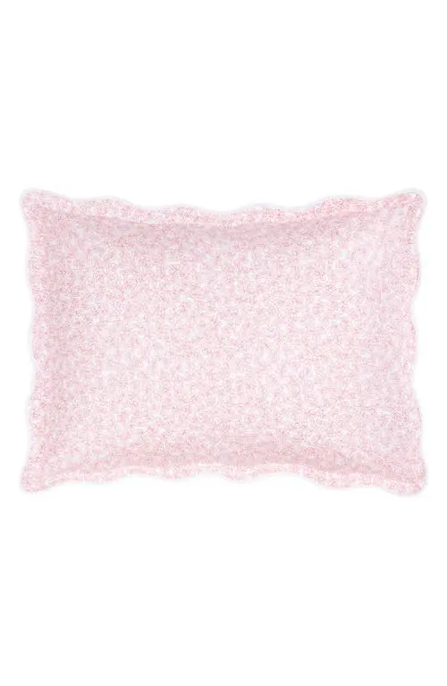 MATOUK Margot 500 Thread Count Cotton Percale Sham - Blush