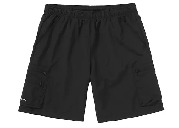 Supreme Cargo Water Short - Black