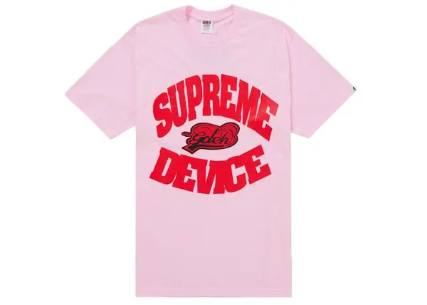 Supreme Goodenough Device Tee Shirt - Pink