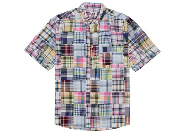 Supreme Goodenough Patchwork Short Sleeve Shirt - Multicolor