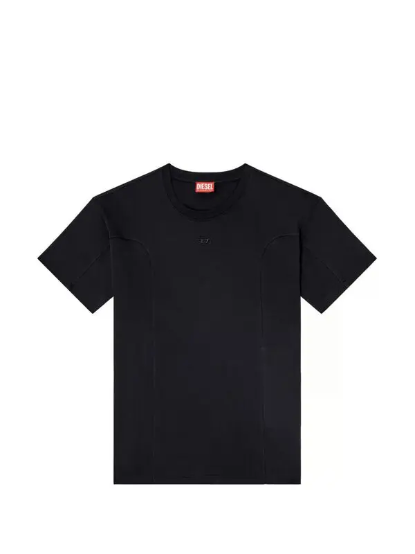 DIESEL® T-norm-int Crew-neck T-shirt - Black