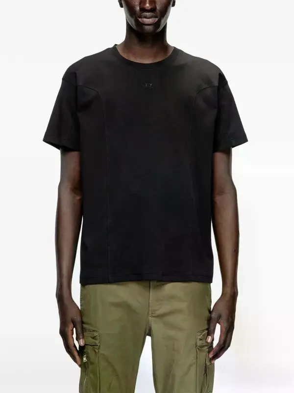 DIESEL® T-norm-int Crew-neck T-shirt - Black
