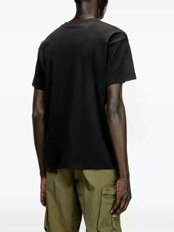 DIESEL® T-norm-int Crew-neck T-shirt - Black