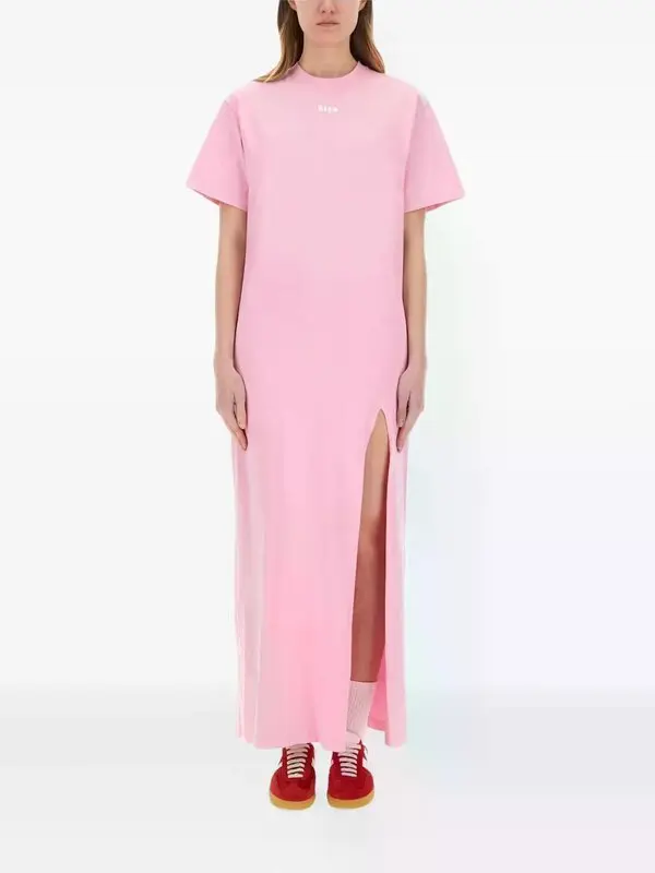 MSGM Split-hem T-shirt Dress