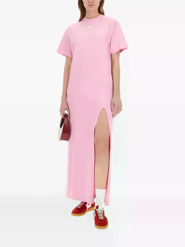MSGM Split-hem T-shirt Dress