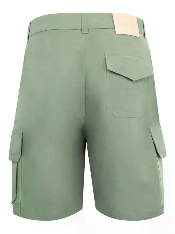 Loewe Linen Cargo Shorts